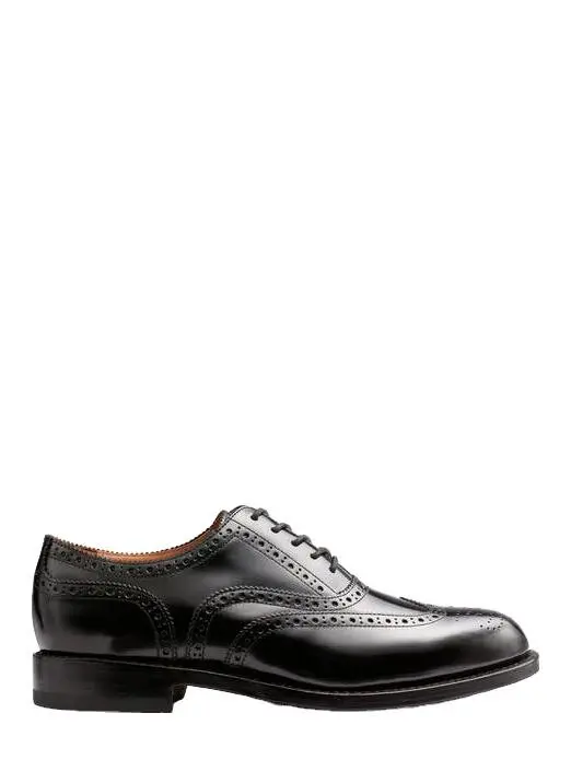 G.H.BASS Monogram Wingtip Oxford - Black