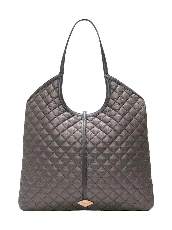 Mz Wallace Large Astor Quilted Hobo Bag - Magnet