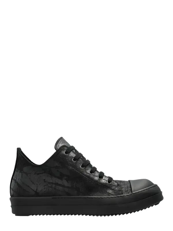 Rick Owens Low Top Sneakers - Black