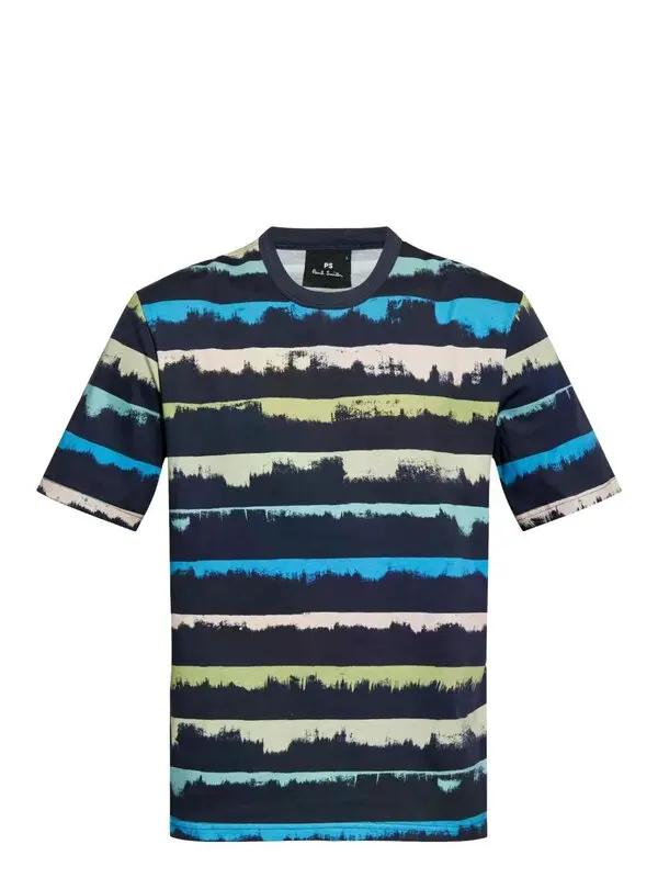 Paul Smith Graphic-print T-shirt - Blue