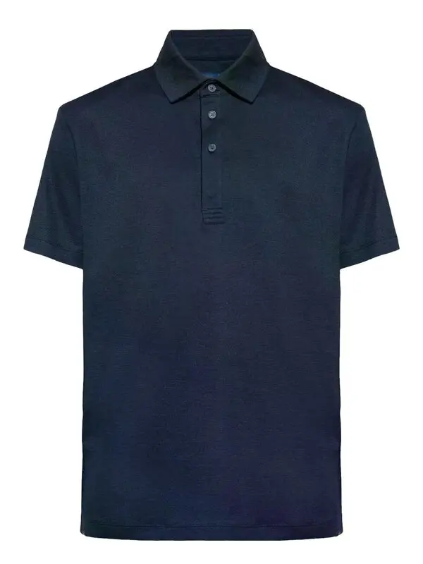 Paul & Shark Jersey Polo Shirt - Blue
