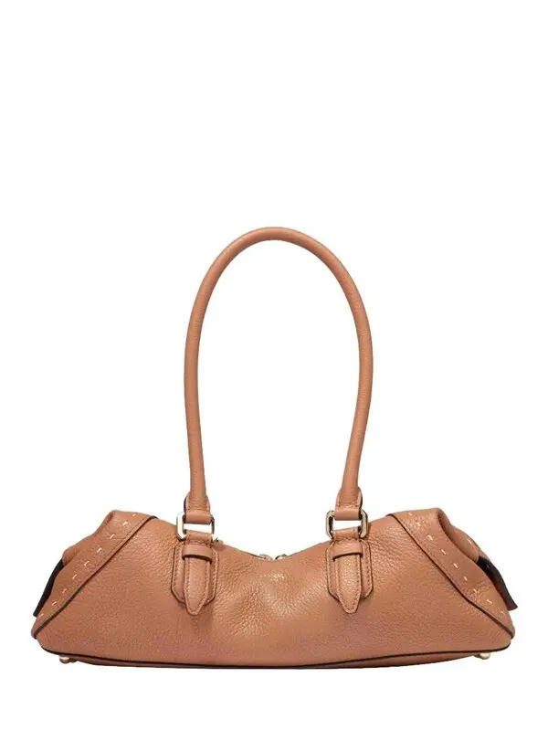 LANCEL Small Charlie Shoulder Bag - Brown