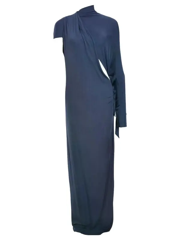 Atlein Cut-out Maxi Dress - Blue