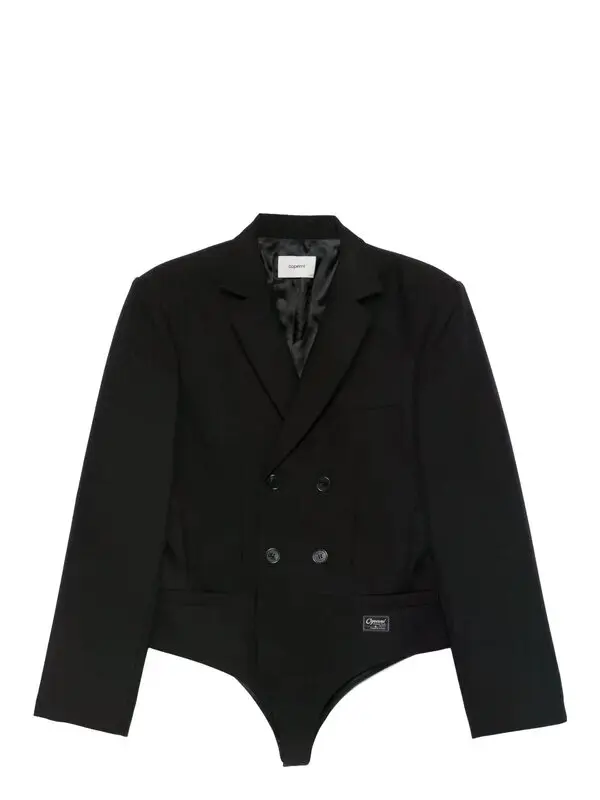 Coperni Tailored Body Jacket - Black