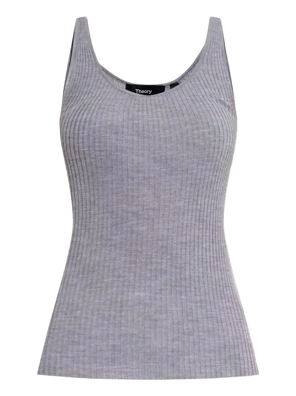 Theory Wool Tank Top - Grey