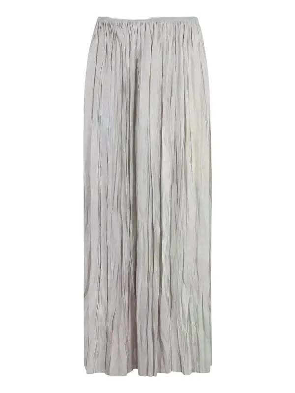ROBERTO COLLINA Pleated Skirt - Grey