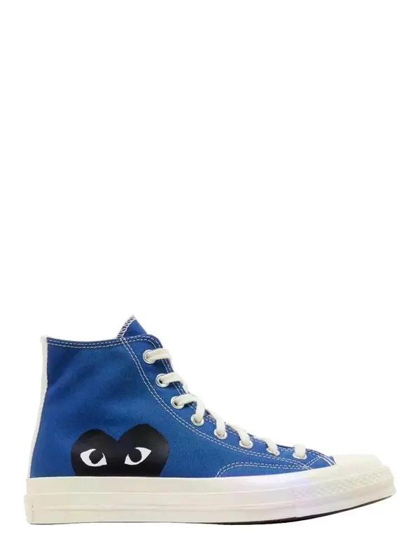 Play Comme Des Garcon X Converse Chuck 70 Sneakers - Blue
