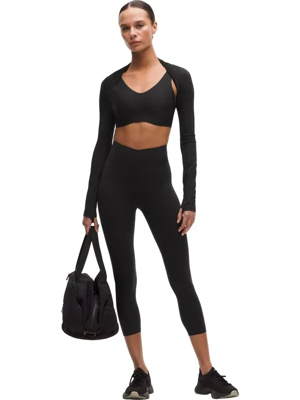 Lululemon Glow Up™ Super-high-rise 23" Cropped Leggings - Black