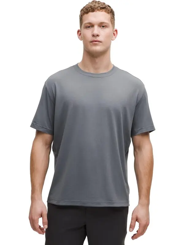 Lululemon Easyset Training Short-sleeve Shirt - Solar Grey