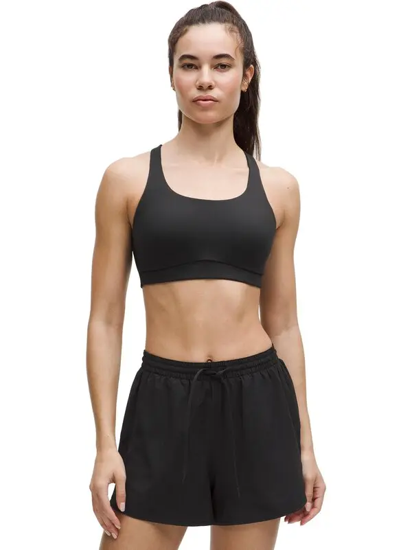 Lululemon Energy Bra Medium Support, B-d Cups - Black
