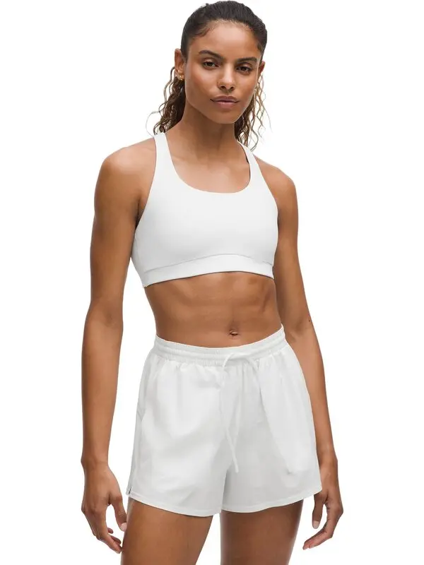 Lululemon Energy Bra Medium Support, B-d Cups - White