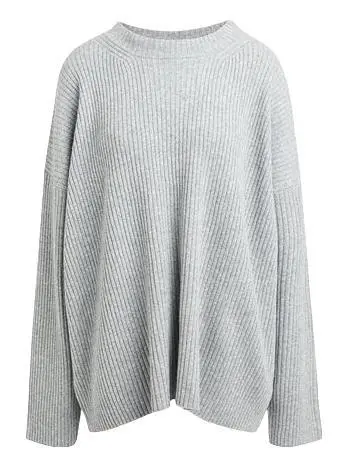 Fabiana Filippi Sweater In Virgin Wool, Silk, And Cashmere - Grey