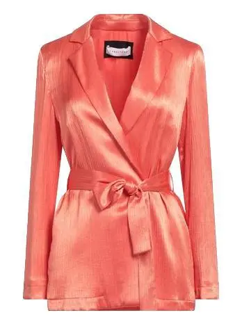 CARACTÈRE Single-breasted Blazer - Orange