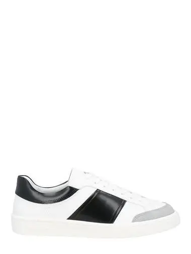 Sandro Leather Low-top Sneakers - White