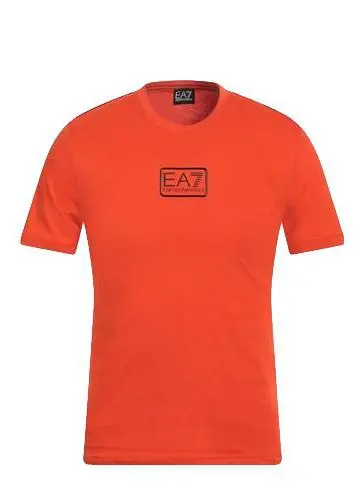 EA7 T-shirt Size Cotton - Orange