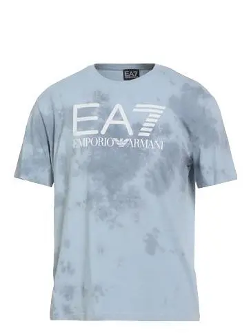 EA7 T-shirt Light Size Cotton - Blue