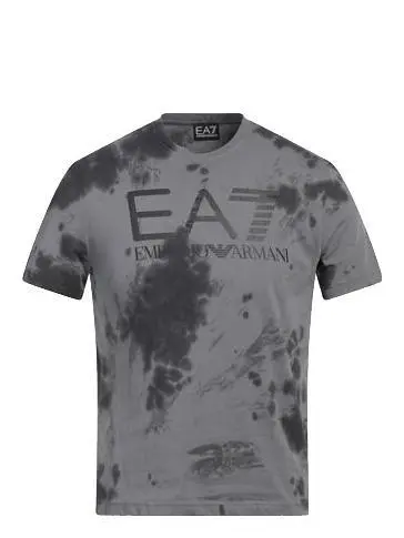 EA7 T-shirt Size Cotton - Grey
