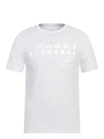 Armani Exchange T-shirt Size Cotton - White