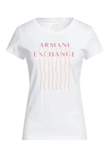 Armani Exchange Logo-print Cotton T-shirt - White