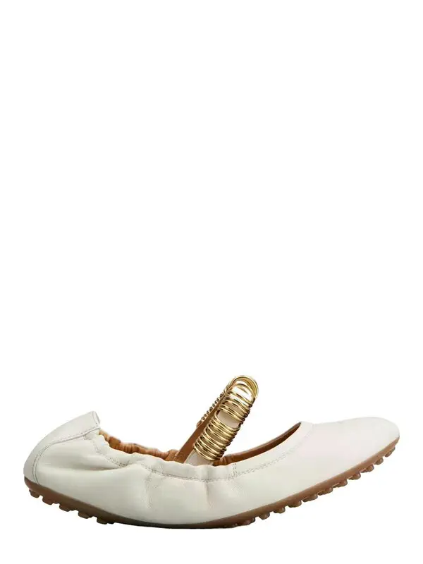 TOD'S Dee Ballerina Shoes - Neutrals