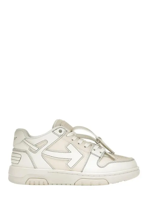 Off-White Out Of Office Low-top Sneakers - Cream/white