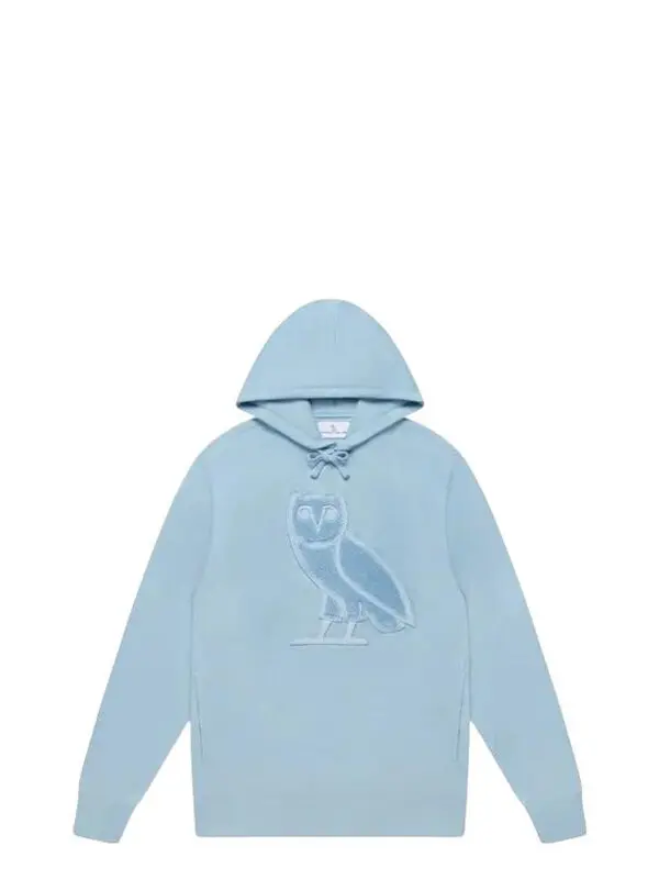 OVO Summer Og Owl Hoodie - Chambray Blue