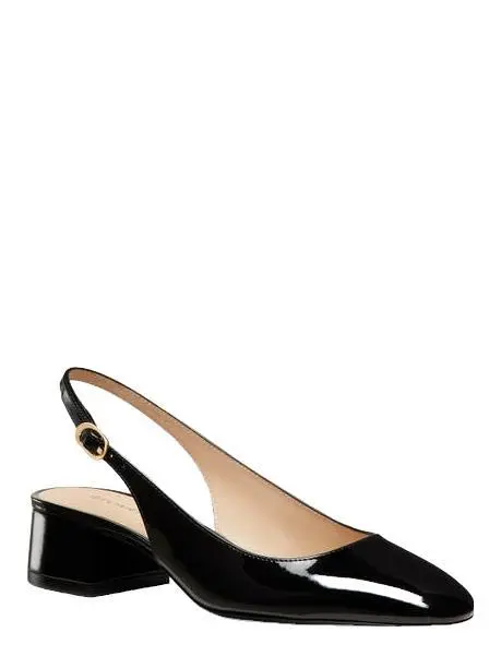 STUART WEITZMAN Maeve Slingback Pump - Black