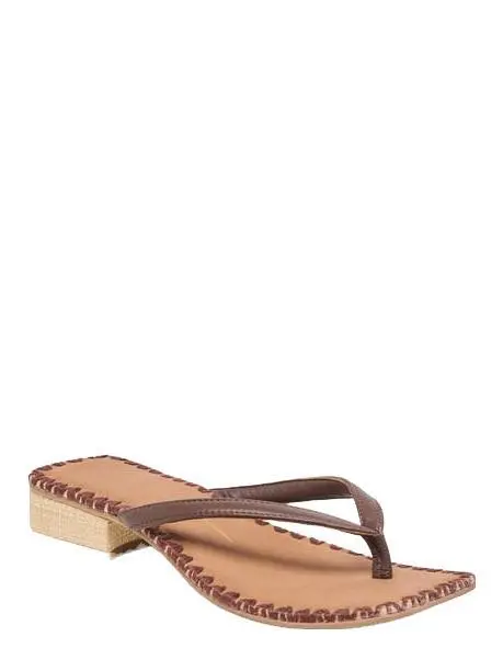Dolce Vita Barty Flip Flop - Dark Brown Stella