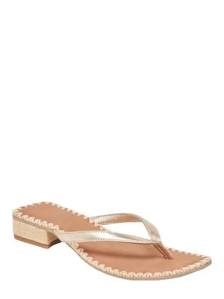 Dolce Vita Barty Flip Flop - Gold