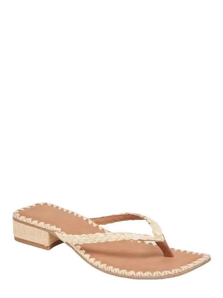 Dolce Vita Barty Flip Flop - Light Natural Raffia