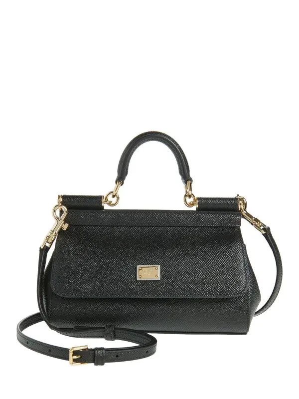Dolce & Gabbana Sicily Top Handle Bag - 80999 Nero