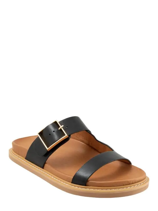 Eos Dedra Two-strap Sandals - Black