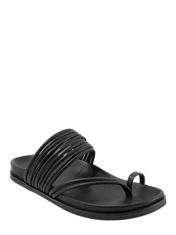 Eos Carmella Toe Loop Sandal - Black