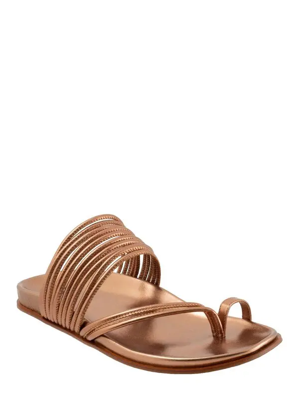 Eos Carmella Toe Loop Sandal - Copper