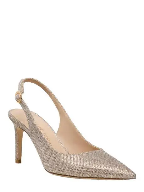 STUART WEITZMAN Power 75 Slingback Pump - Poudre