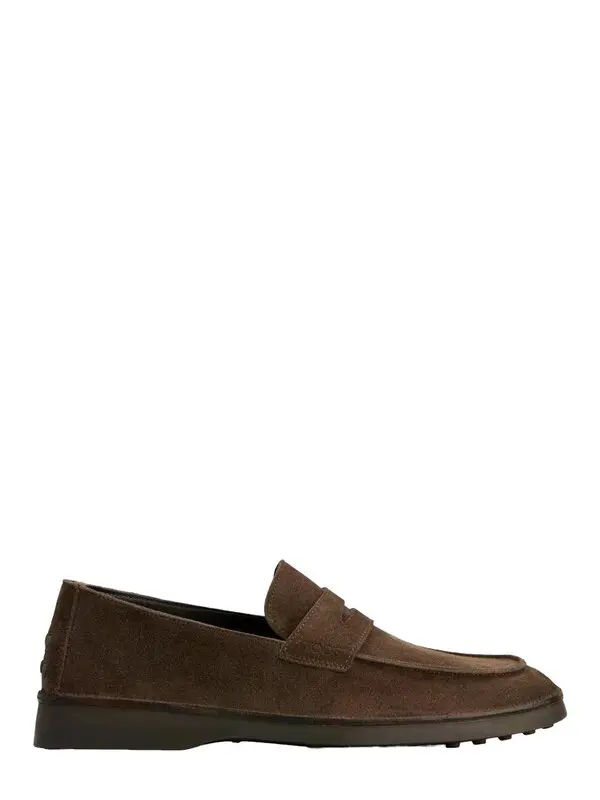 TOD'S Ideal Gomma Loafers - Brown