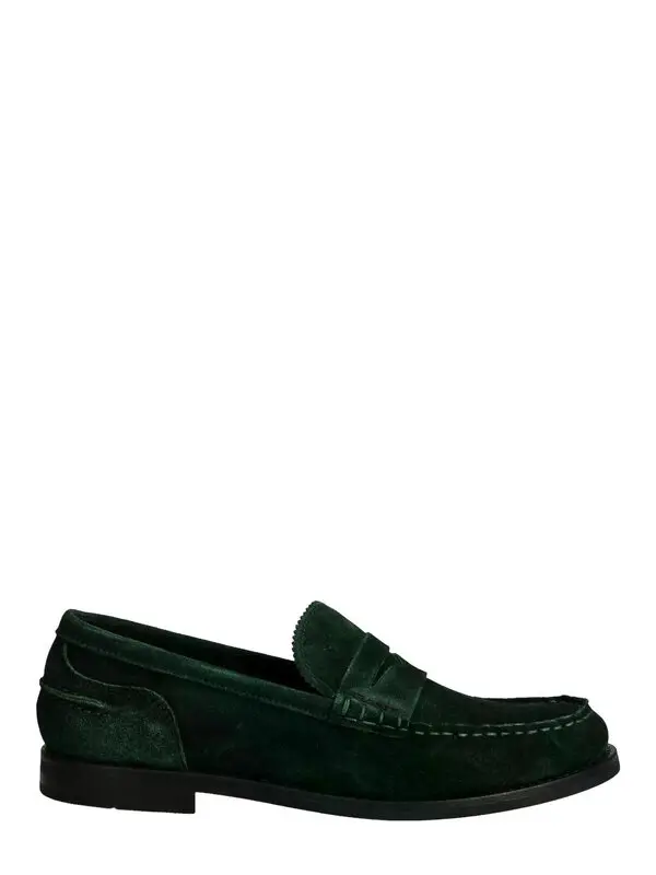 Gant Leather Loafers - Green