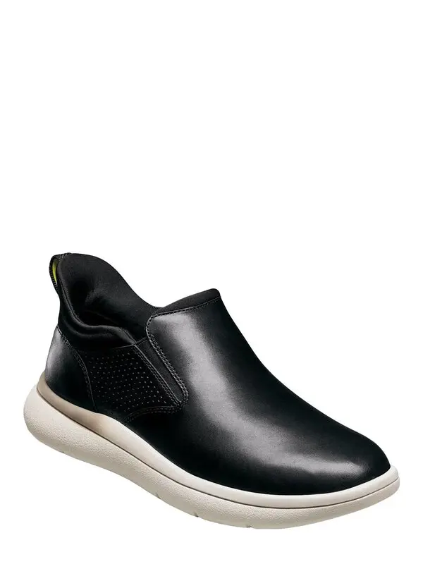 Florsheim Fleet Plain Toe Sneaker - Black