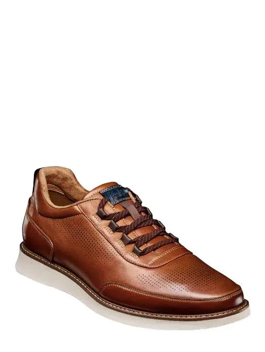 Florsheim Elastic Lace Sneaker - Cognac Multi