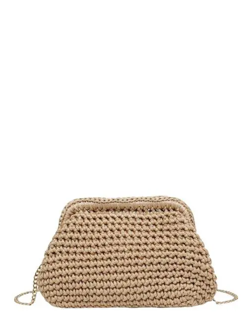 MODA LUXE Anastasia Clutch - Natural