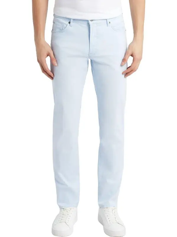BRAX Chuck Modern Fit Five-pocket Pants - Sky