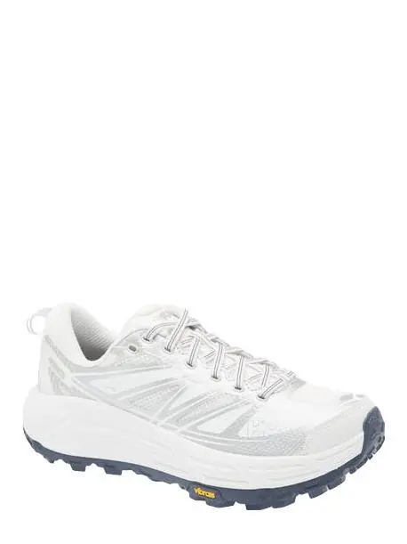 Hoka Mafate Speed 2 Sneaker - White/silver