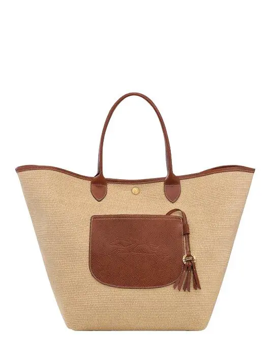 Longchamp Le Pliage Panier Large Tote - Brown
