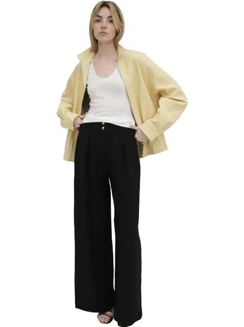 Rosetta Getty Stretch Plongé Track Jacket - Yellow