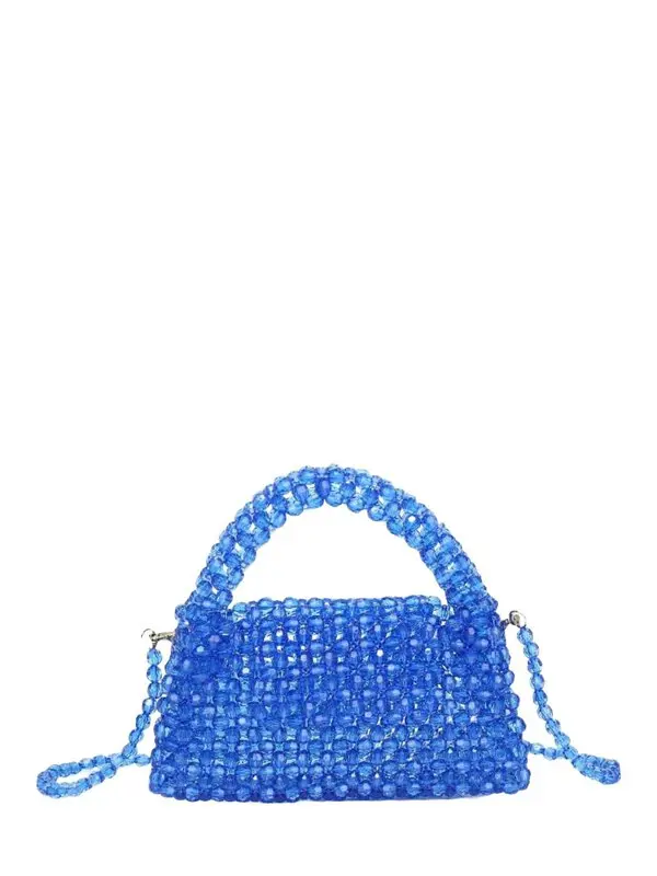 MODA LUXE Dolly Beaded Evening Bag - Blue
