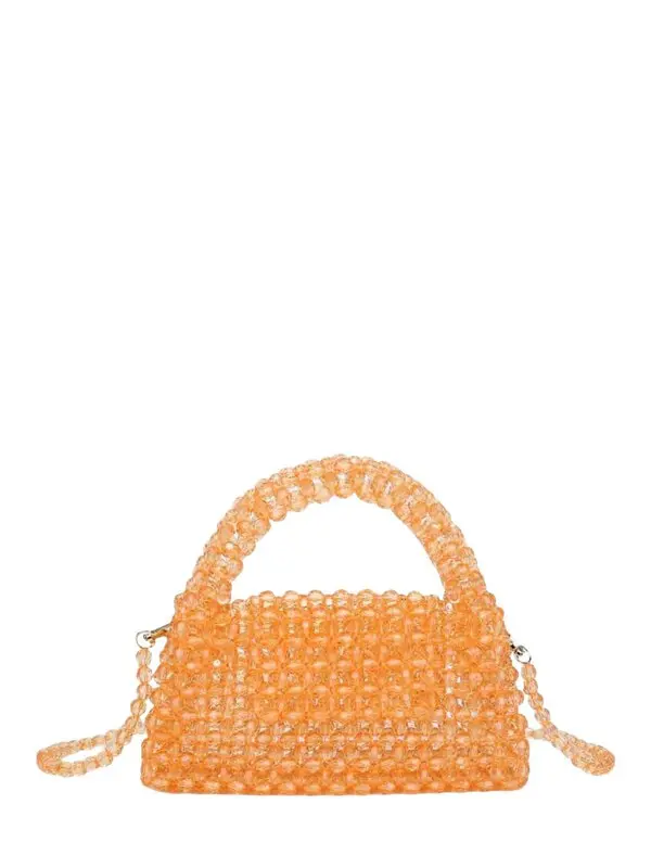 MODA LUXE Dolly Beaded Evening Bag - Orange