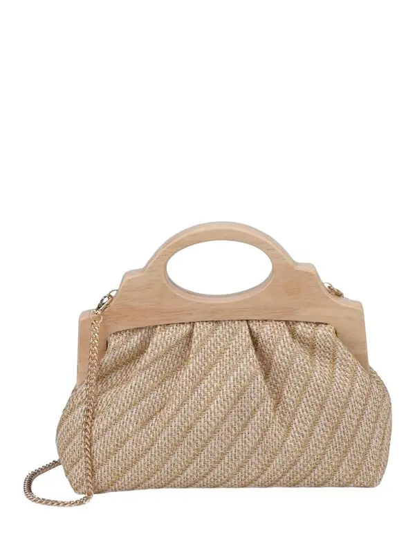 MODA LUXE Dorthy Crossbody Bag - Natural Gold