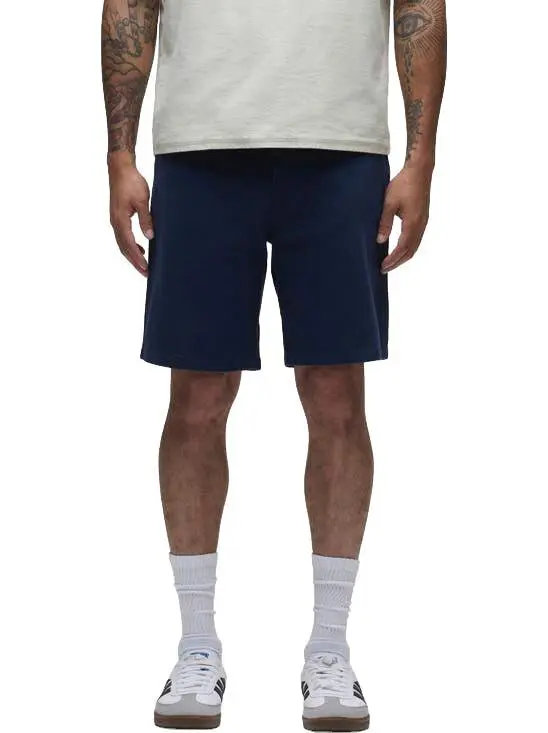 Hudson Jeans Venice Flat Front Twill Chino Shorts - Navy