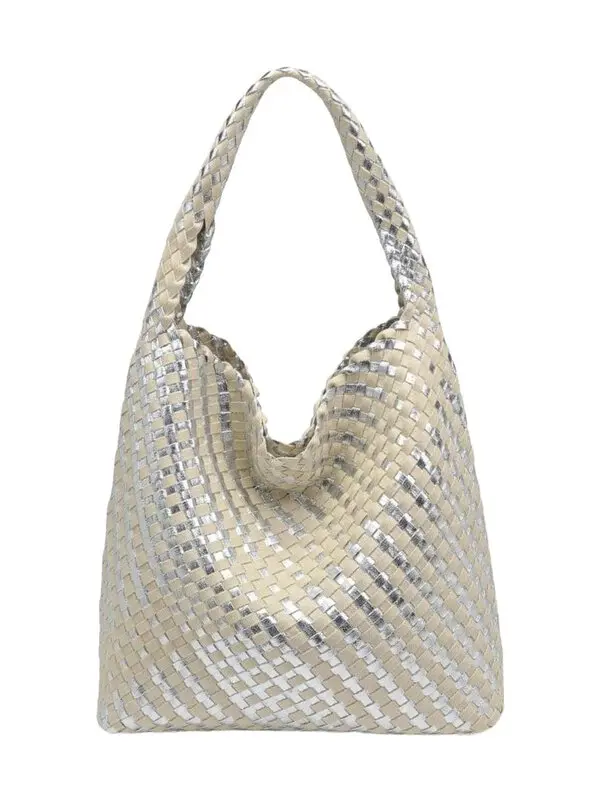 MODA LUXE Ellery Hobo - Silver Ivory