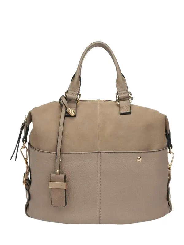 MODA LUXE London Satchel - Mushroom